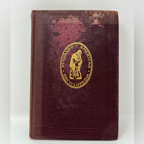 Antique | Accents | Antique Standard American Encyclopedia Hardcover 94 ...